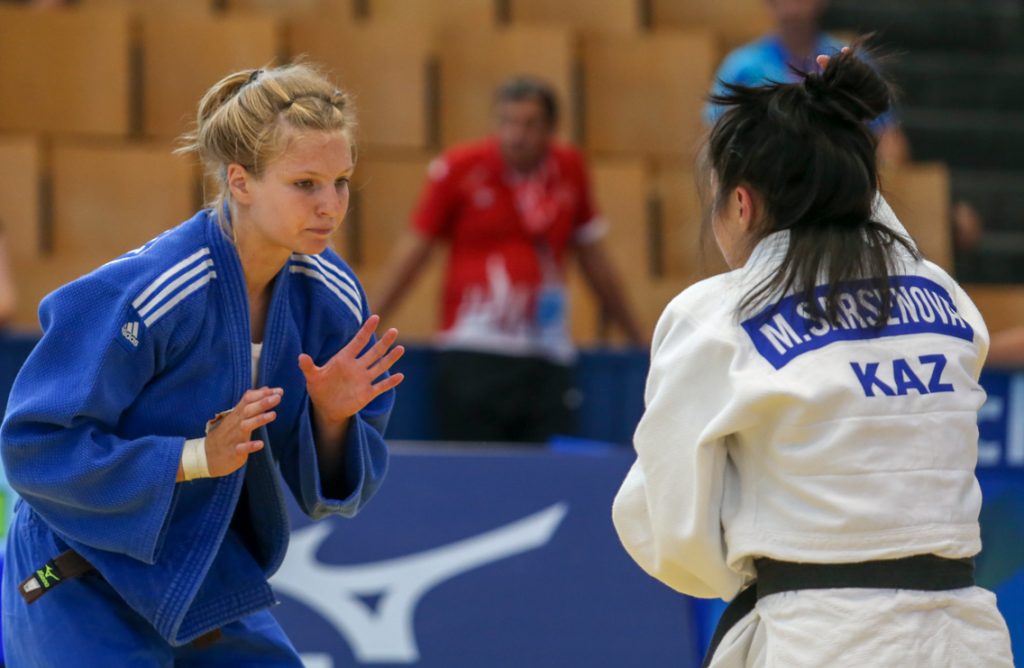 Lilly Richter im Finale bis 63 kg beim Cadet European Judo Cup ...