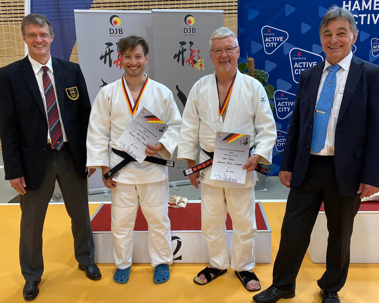 Silber bei den Deutschen Kata-Meisterschaften – Judo-Verband Berlin e.V.